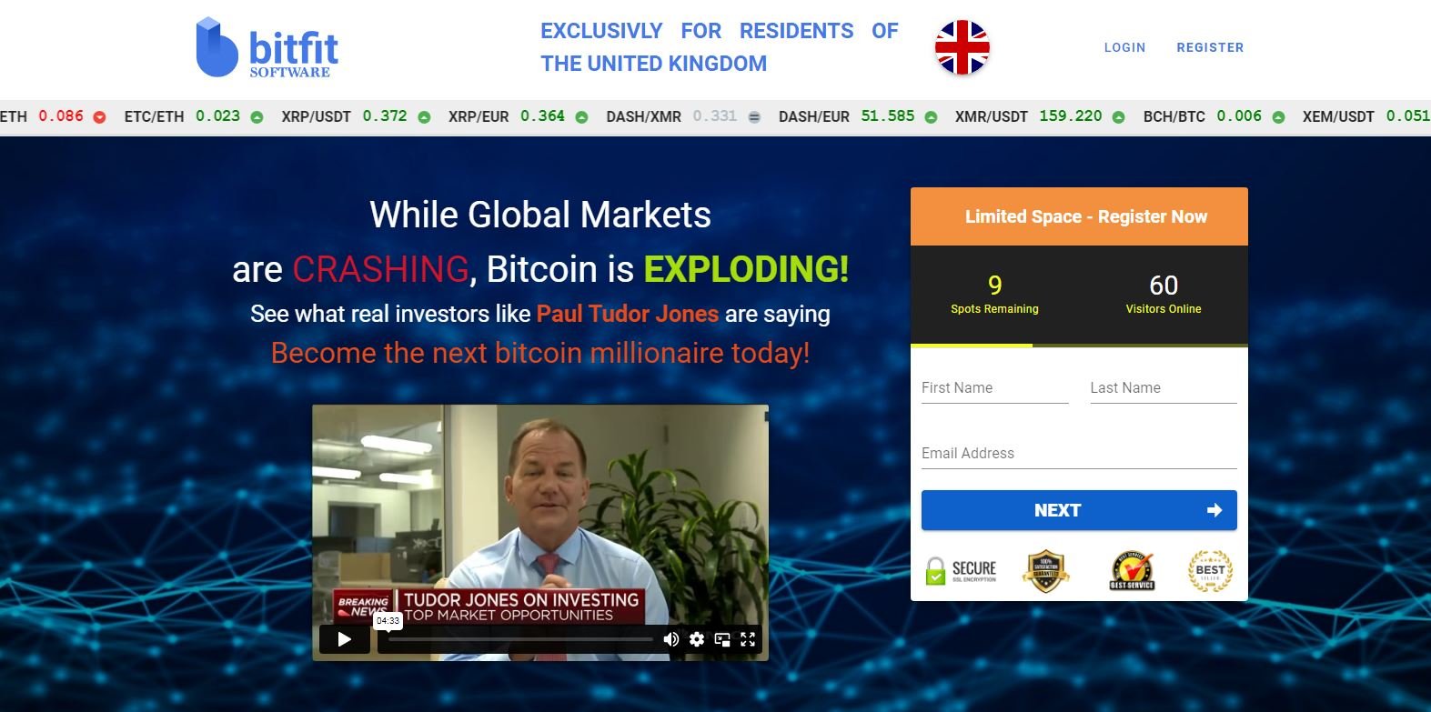 Bitfit Review (bitfit.pro SCAM)